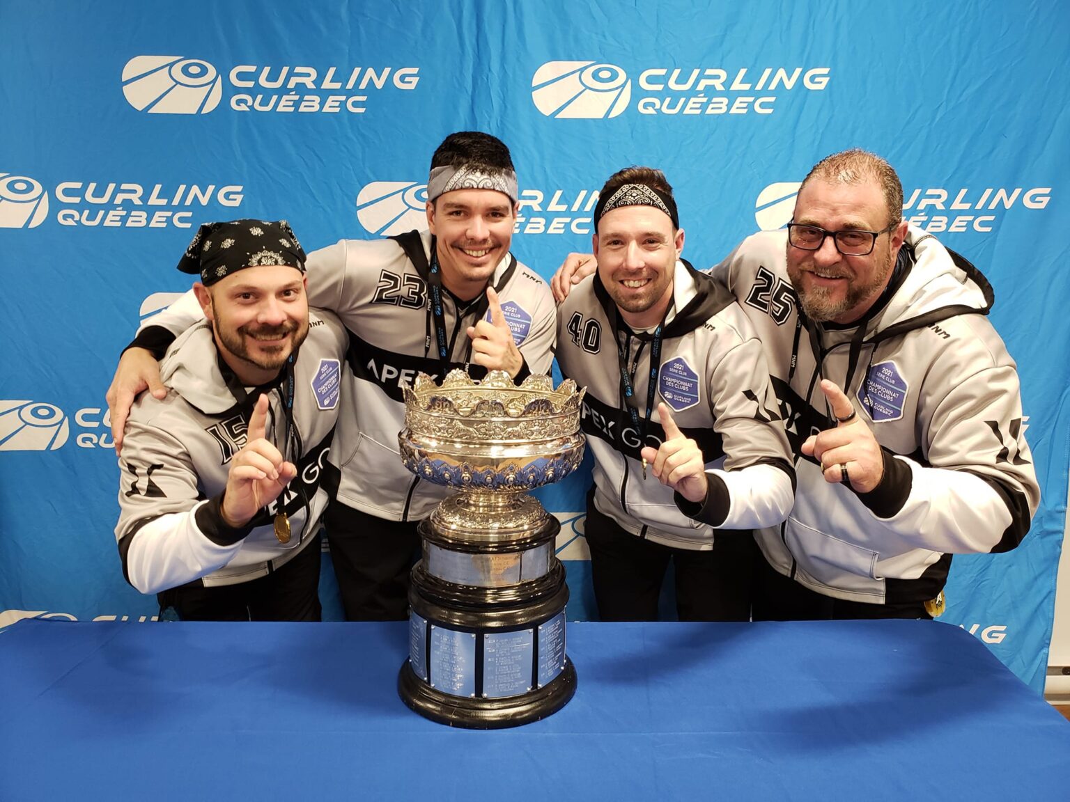 Two teams crowned champions in Chelsea | Curling Québec