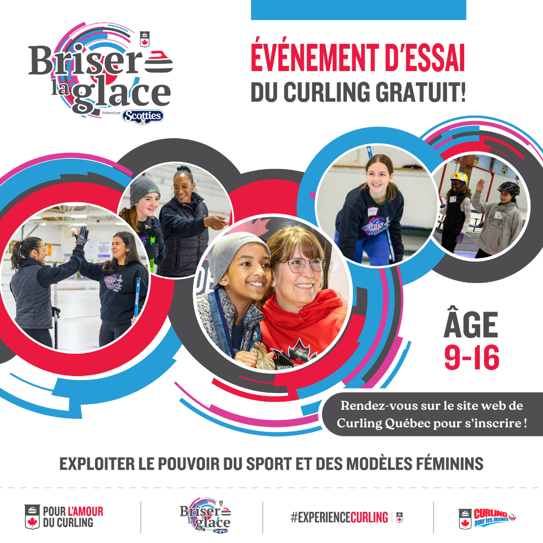 Briser la glace 2026 : Viens essayer le curling dans un événement 100% ...